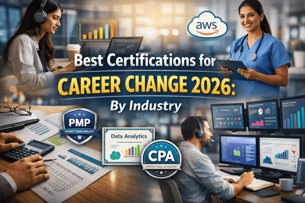 Best Certifications for Career Change 2026: By Industry - HRGet
